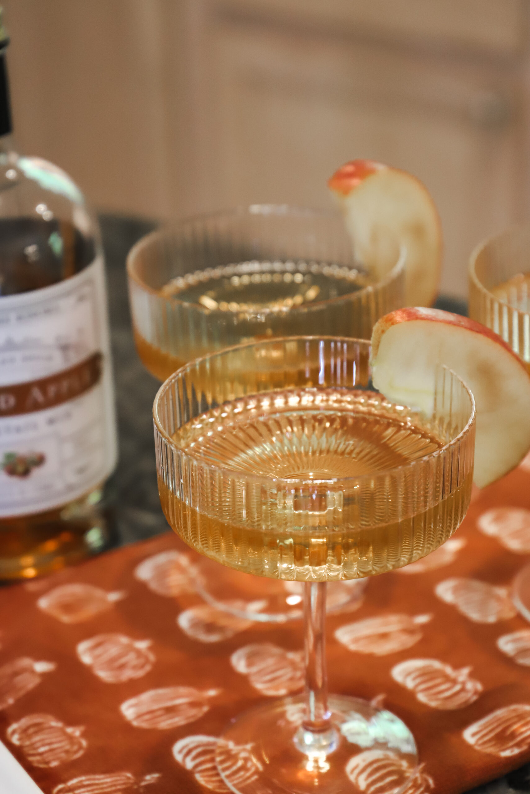 Fall Spiced Apple Mimosa Recipe - IsabelxMarie