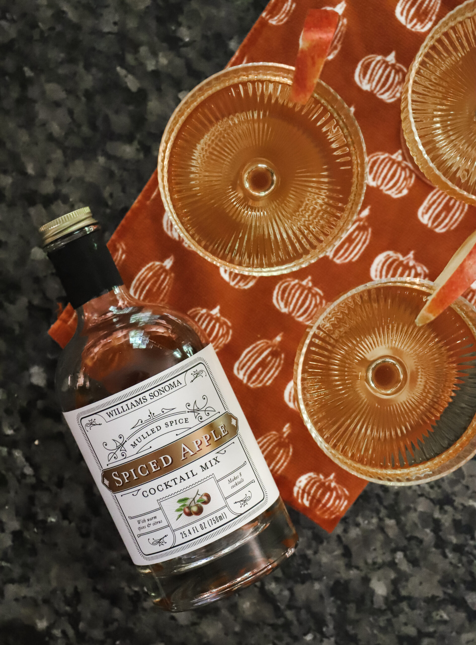 Fall Spiced Apple Mimosa Recipe - IsabelxMarie