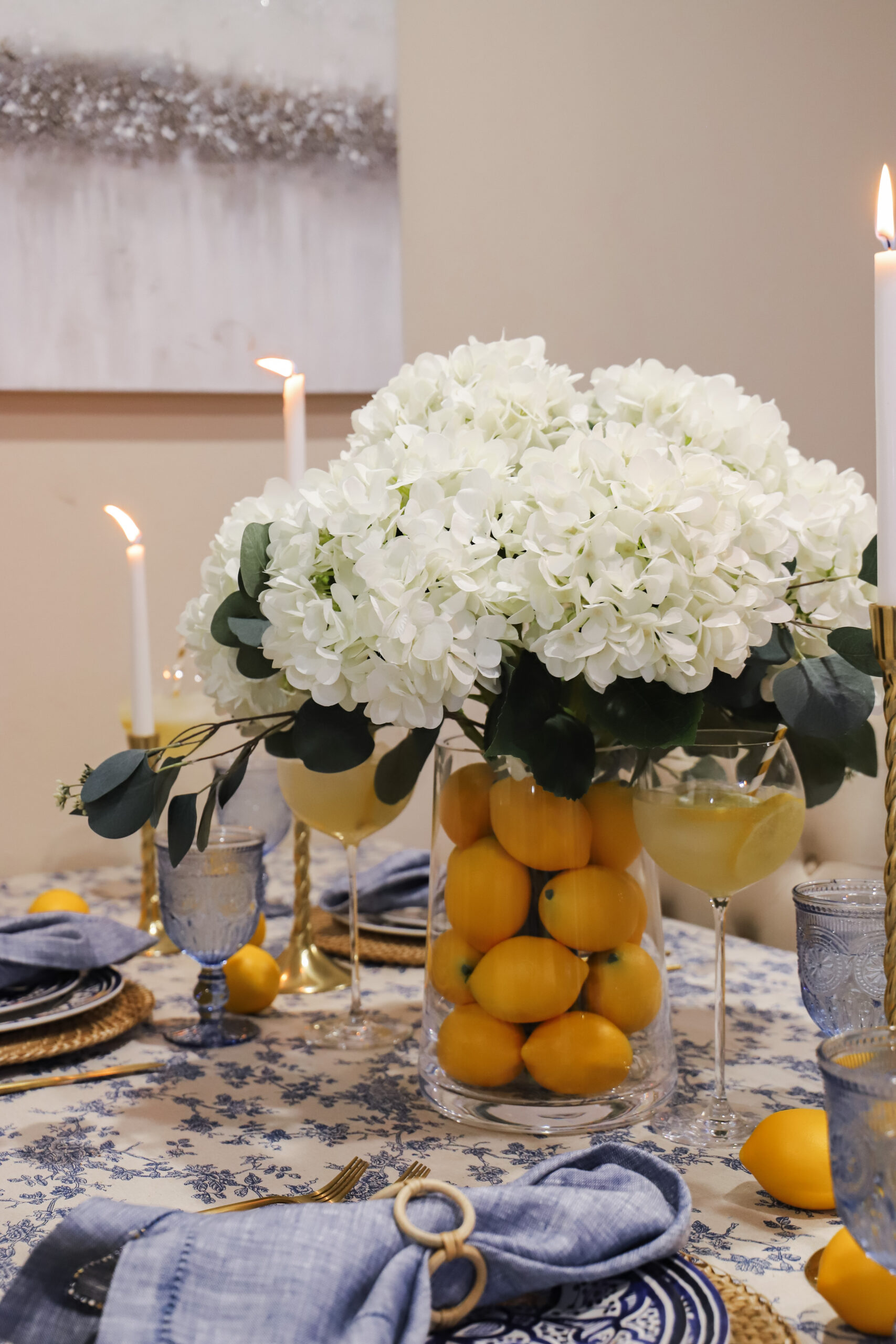 Coastal Italian Summer Tablescape - IsabelxMarie